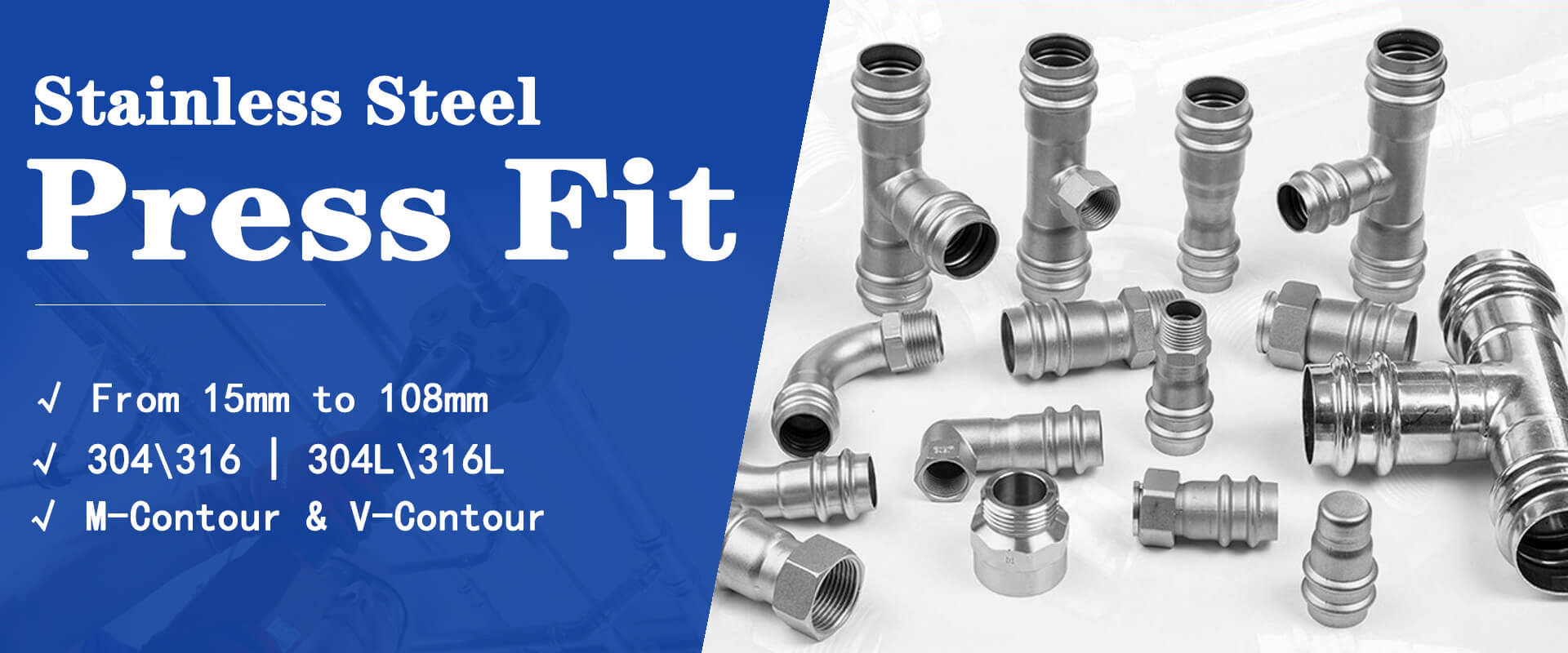 Professional Stainless Steel Press Fittings Manufacturer Supplier ...