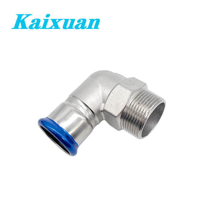 China 90° Male Short Elbow M-Contour Press Fittings factory and ...